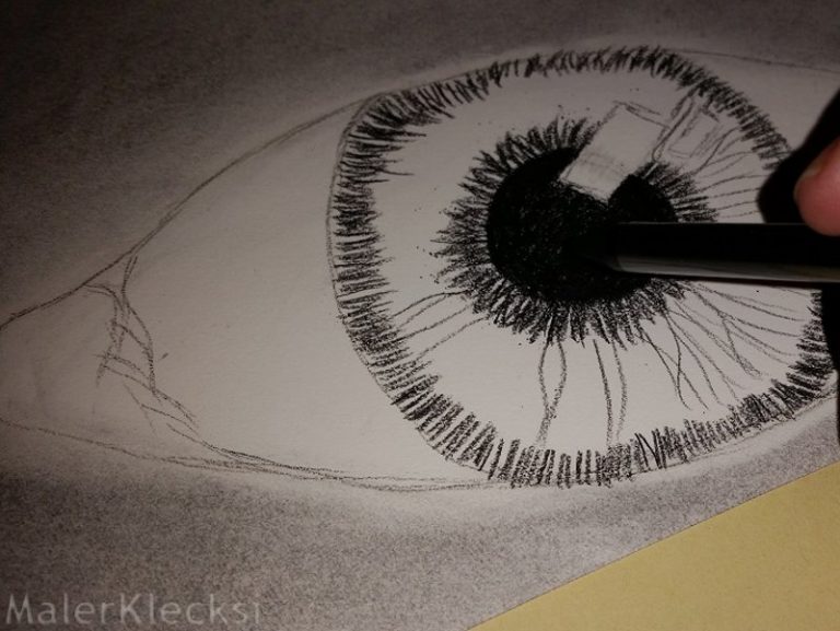 Tutorial Kohlezeichnung - MalerKlecksi